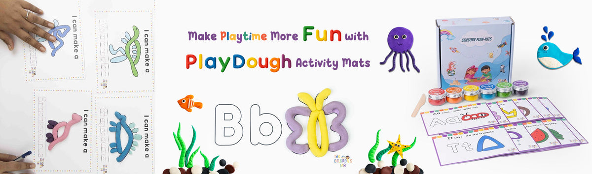 Make Playtime More Fun with Playdough Activity Mats – THE CHILDRENS LAB