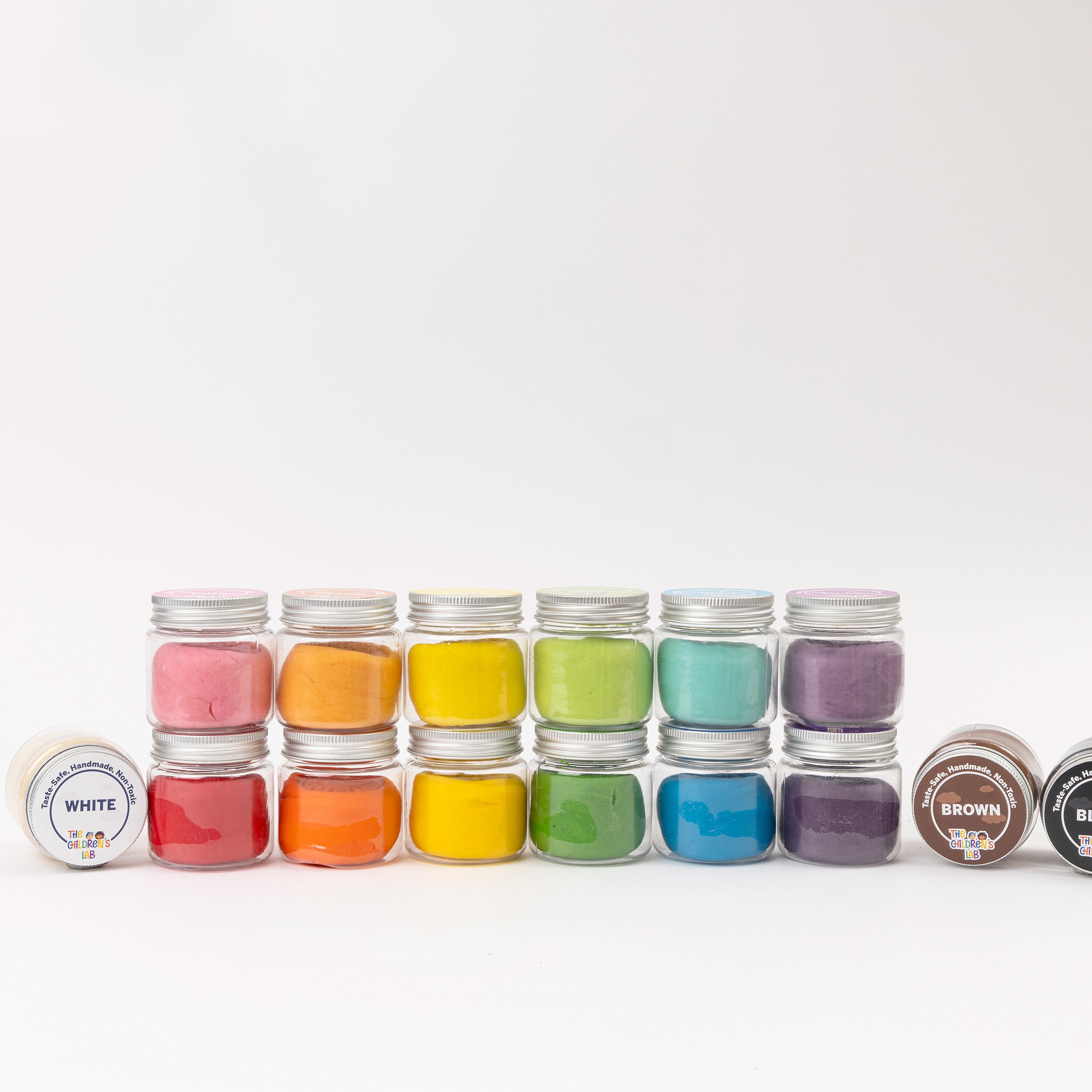 All Colour Playdough I TCL I 15 Shades of Rainbow, Pastel and Neutral ...