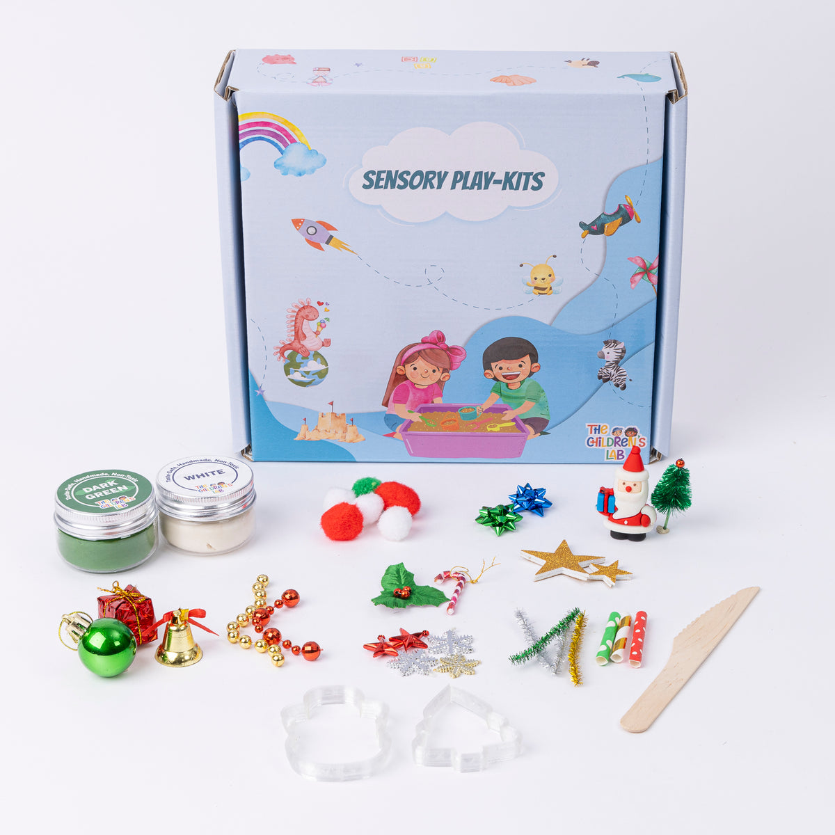 Christmas Mini Clay Kit I Creative Playdough Gifts I Budget Friendly P ...