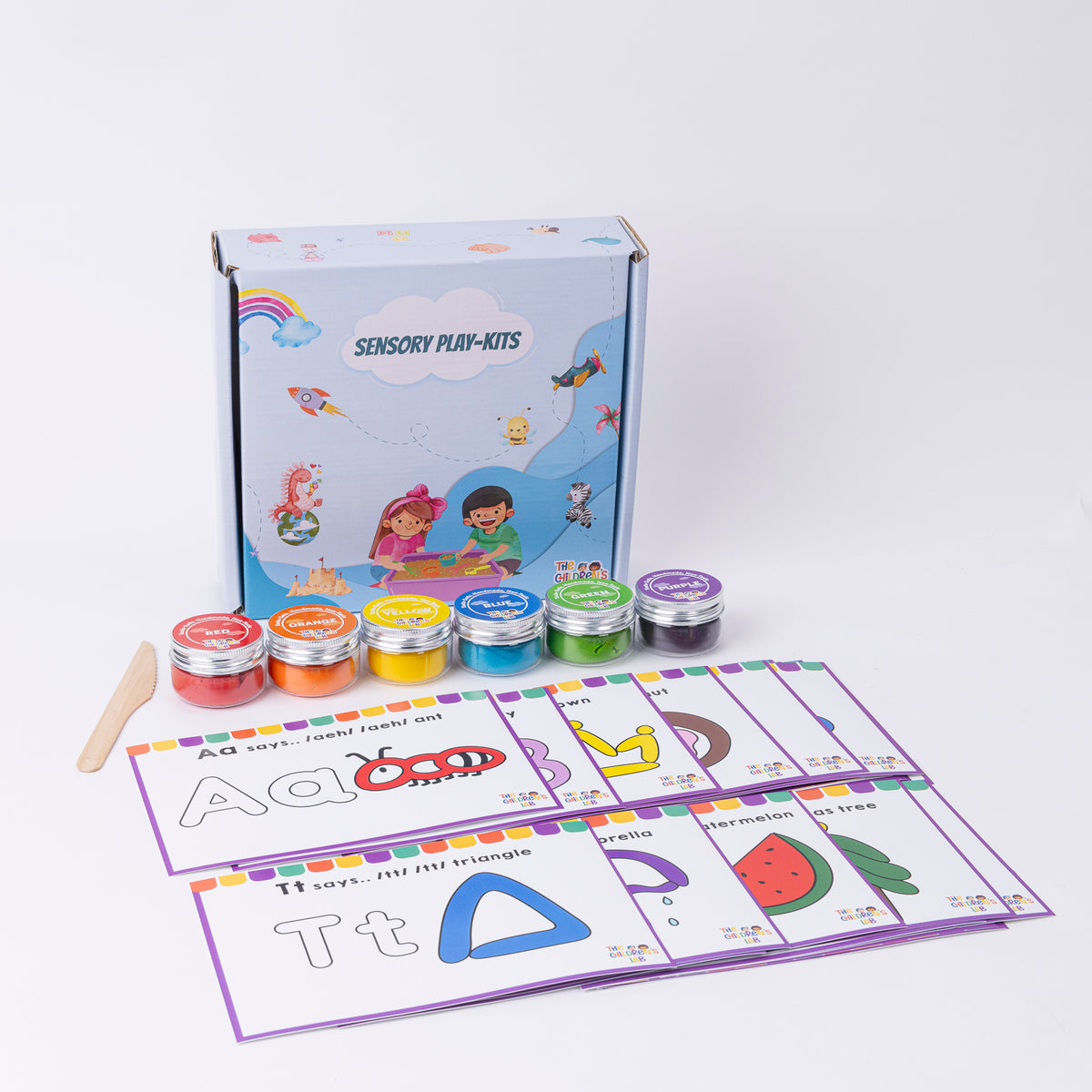 Phonics with Playdough Kits & Flashcards for Kids - Fun Learn – THE ...