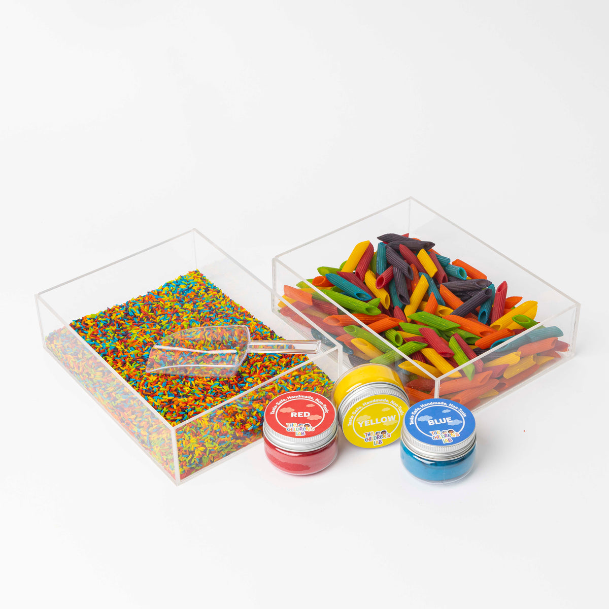Sensory Combo Mini Kit | TCL | Sensory Pasta, Sensory Rice, Taste-safe ...