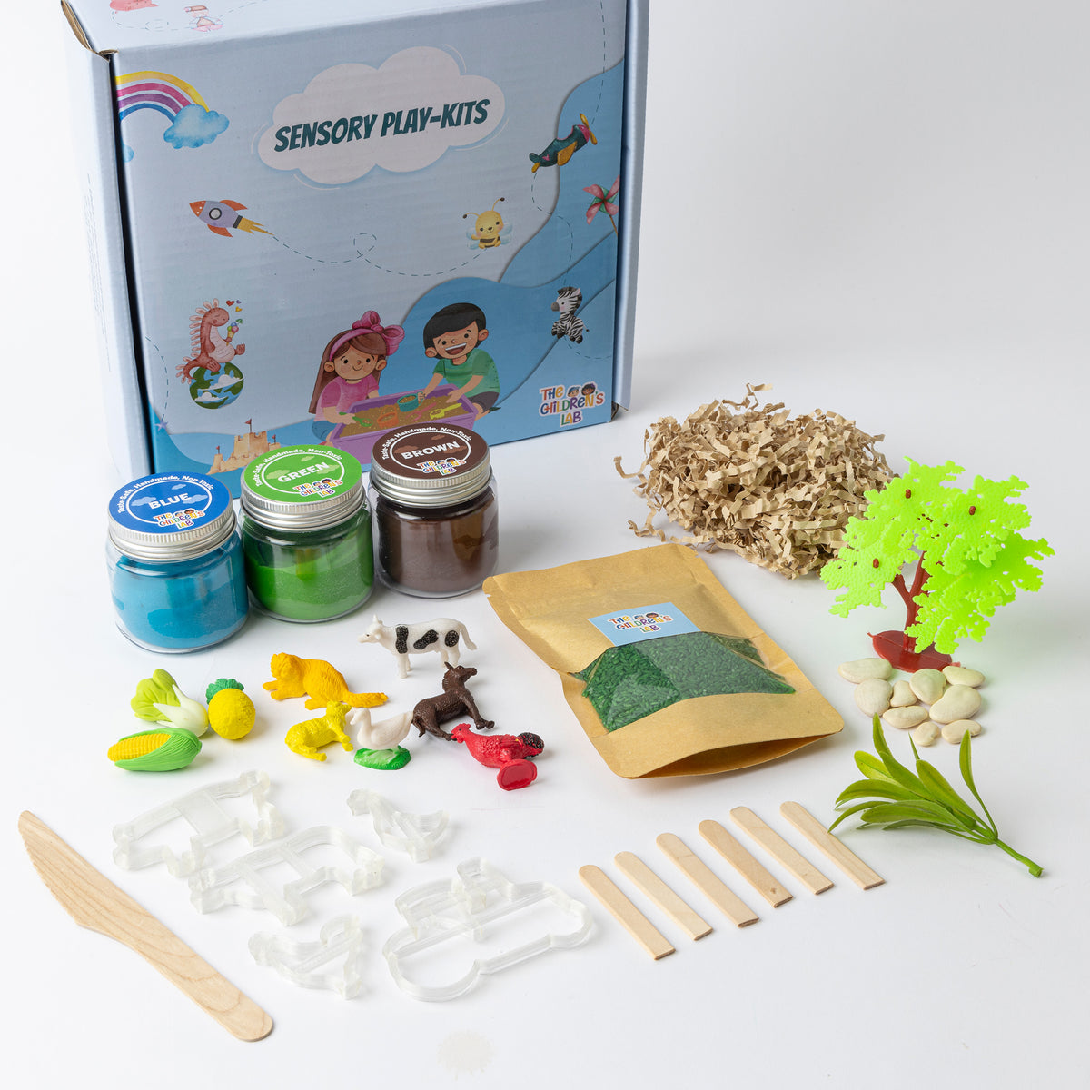 Farm Animals Clay Kit | TCL | Farm themed Playdough Toy | 2 to 4 years ...